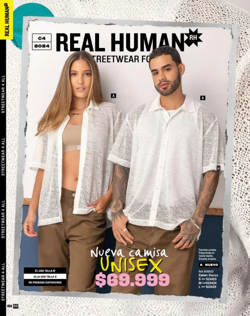 Catálogo Real Human Campaña 4 2024 Colombia - Nuevasrevistas.com