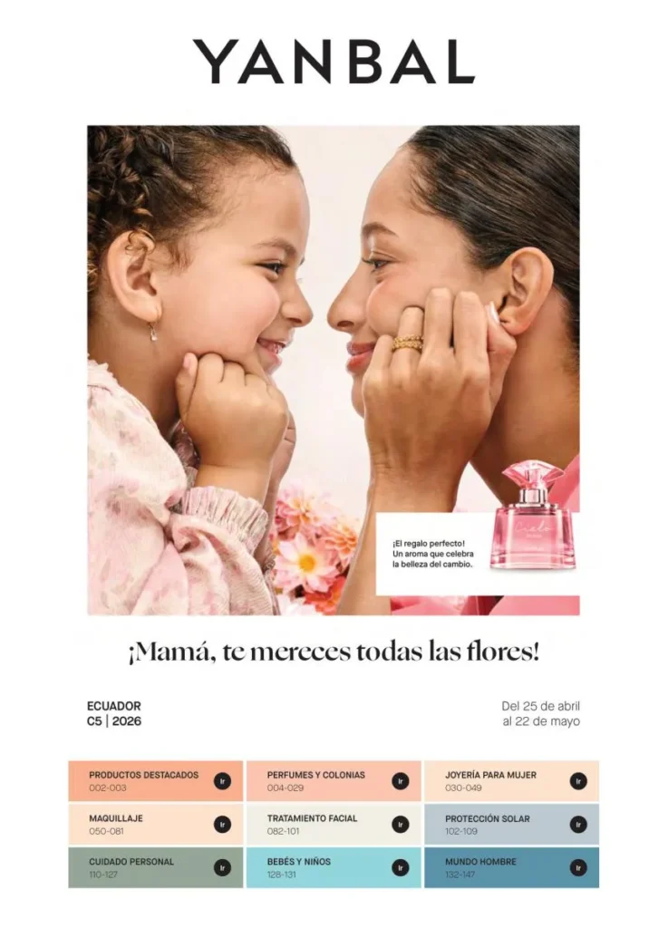 Catálogo Yanbal Campaña 5 2026 Ecuador - nuevasrevistas.com
