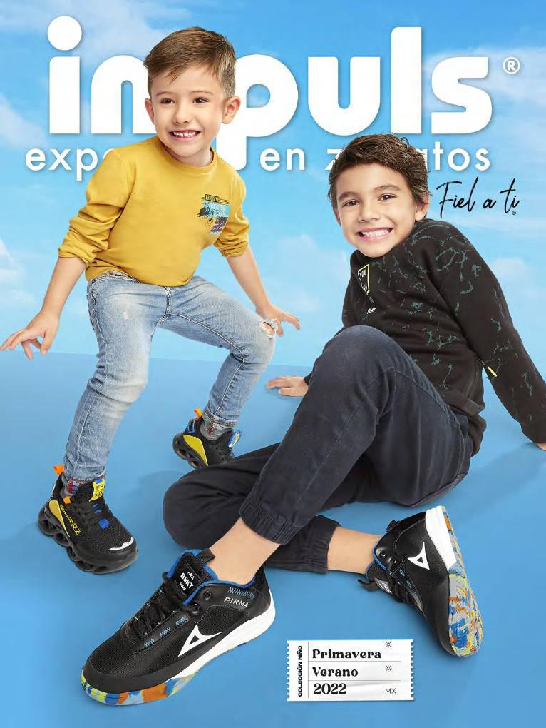 Catálogo Impuls Niño Primavera Verano 2022 Nuevo Catálogo México